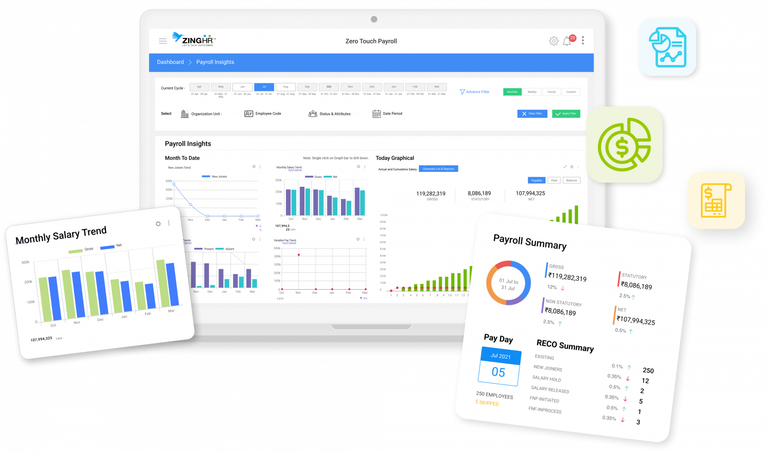 Payroll Services: HCM Software - Next-Gen HR Tech - ZingHR