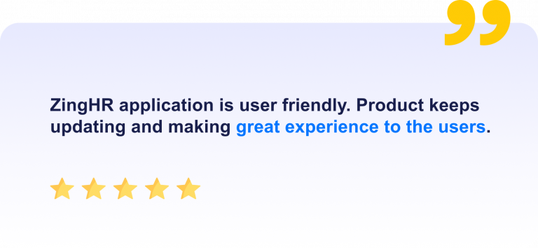 Gartner Rating - ZingHR HCM Solution